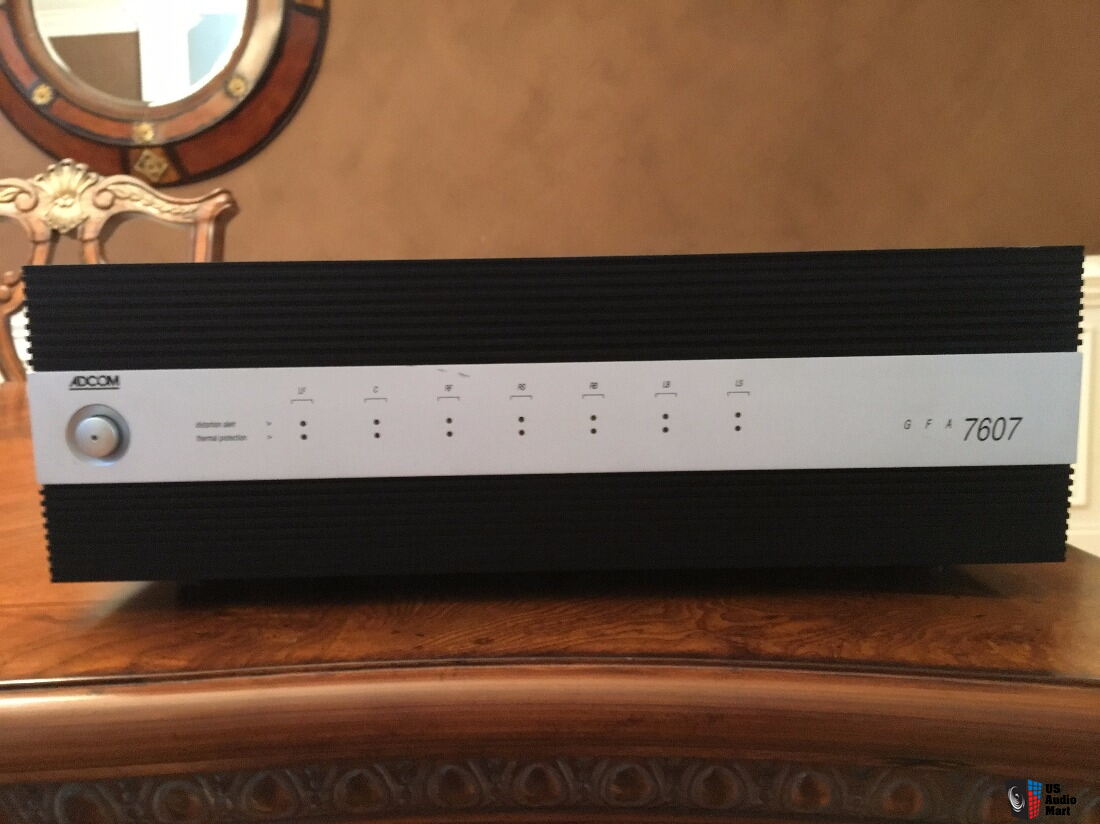 Adcom GFA-7607 7 Channel Amplifier For Sale - US Audio Mart