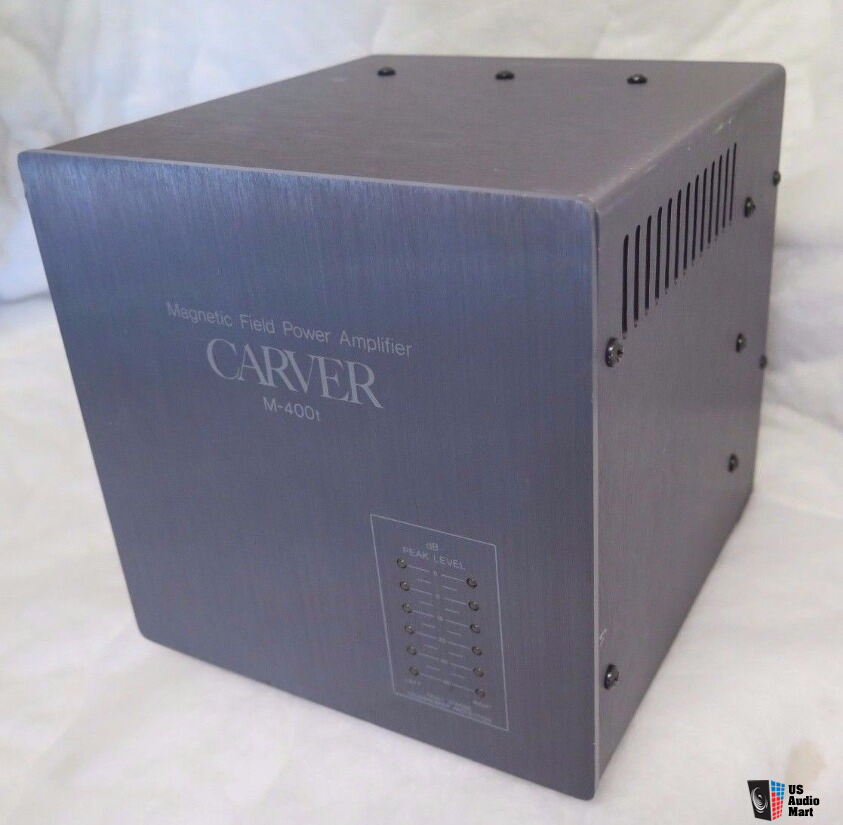 Carver M-400t Stereo Amplifier For Sale - US Audio Mart