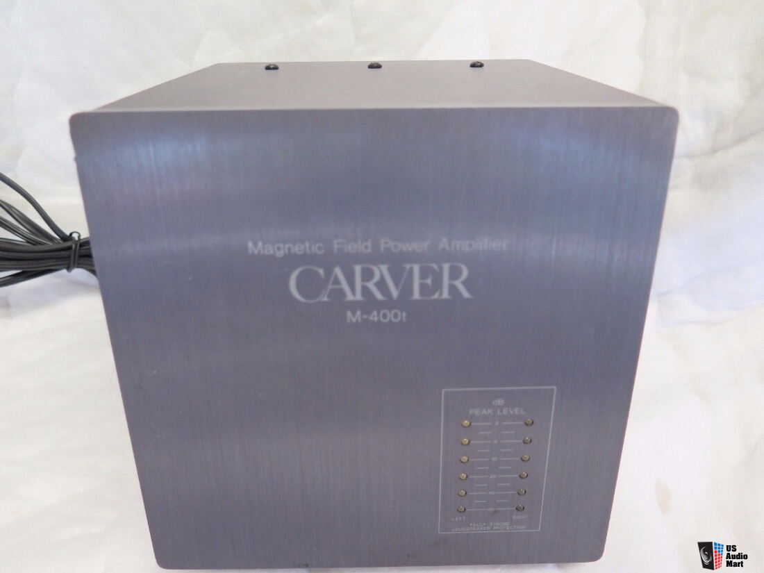 Carver M-400t Stereo Amplifier Photo #1667225 - US Audio Mart