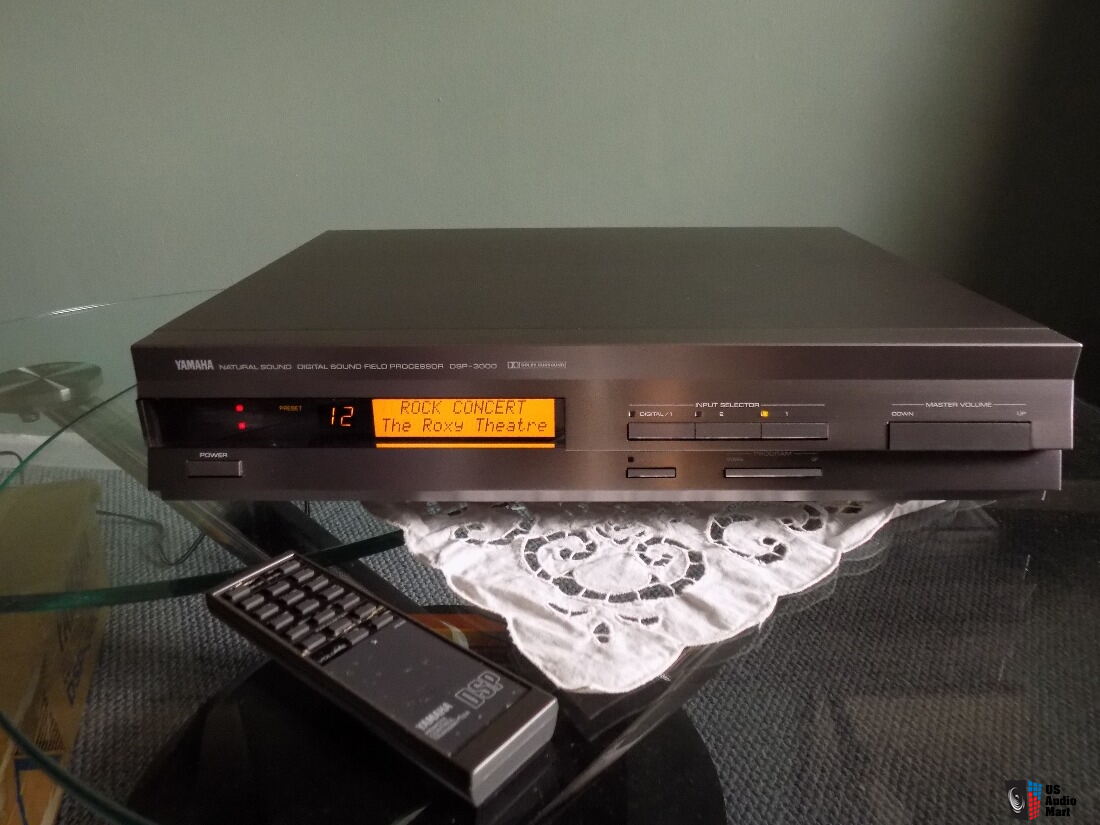 Yamaha DSP-3000 Digital Sound Processor SUPER RARE ~ LIKE NEW ~ + BOX ...