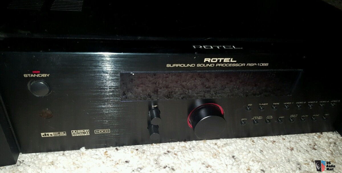 Rotel RSP-1068 IN BLACK Photo #1673343 - US Audio Mart