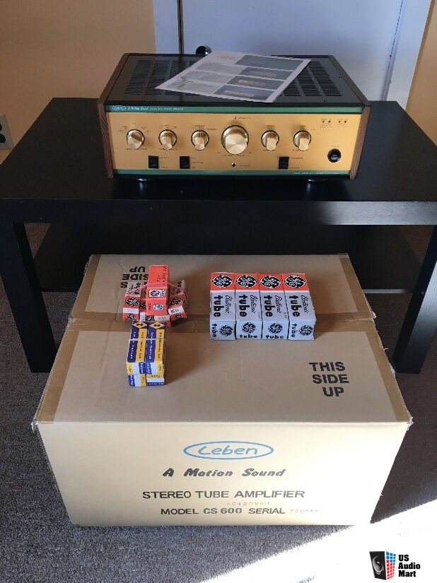Leben CS 600 stereo tube integrated amplifier Photo #1675935 - US Audio ...
