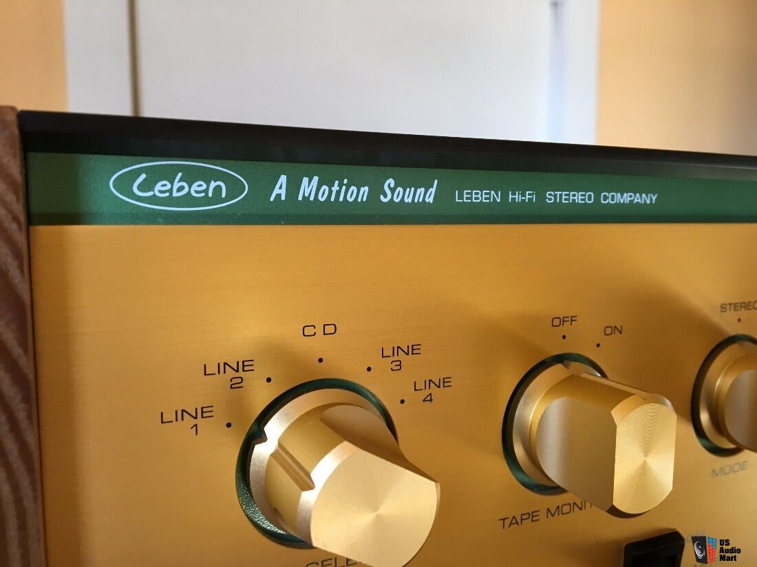 Leben CS 600 stereo tube integrated amplifier Photo #1675926 - UK Audio ...