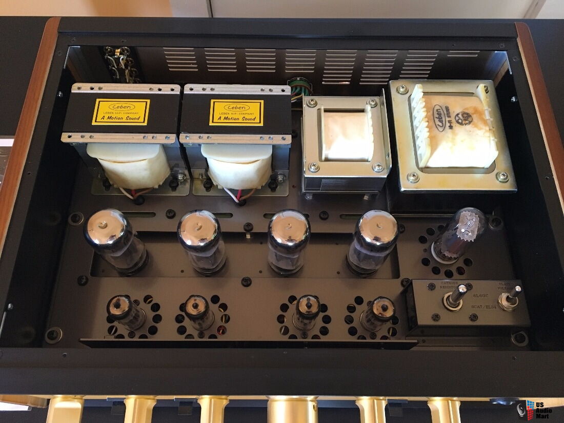 Leben CS 600 stereo tube integrated amplifier Photo #1675923 - UK Audio ...