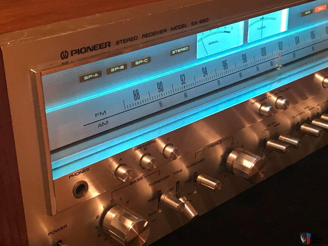 Pioneer SX-950 Silver Face AM/FM stereo receiver fully serviced and ...