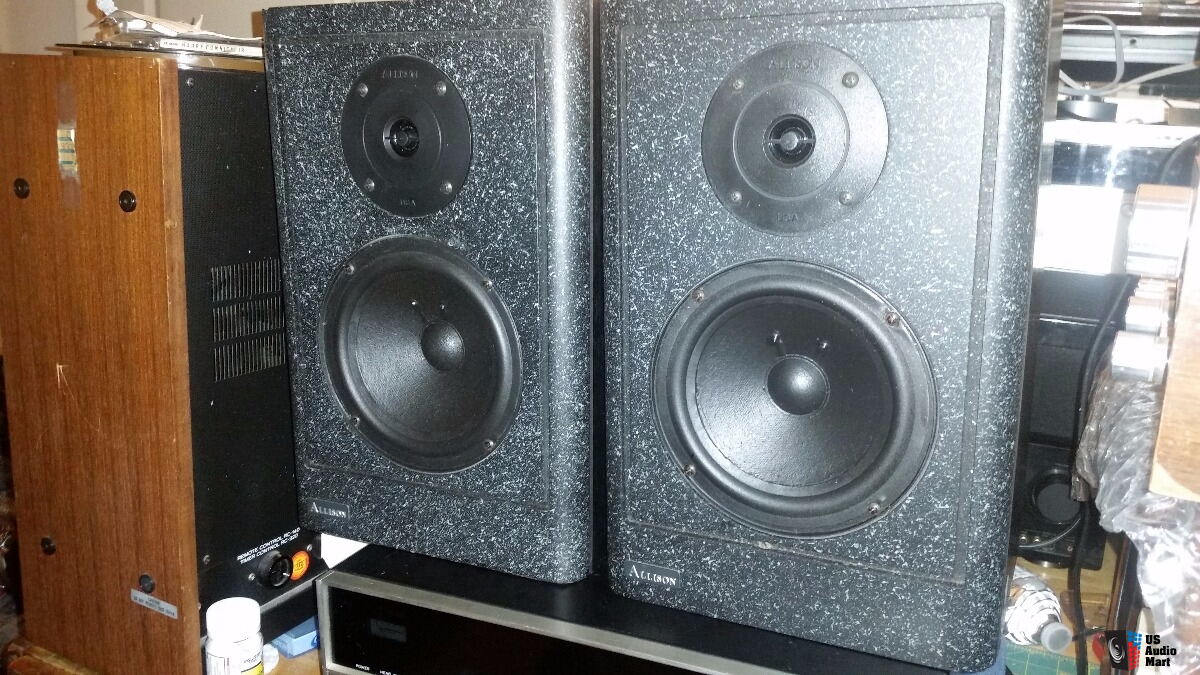 ALLISON Speakers HI-END AL105 6-1/2" 2-Way (Pair) - 1990 Vintage Rare ...