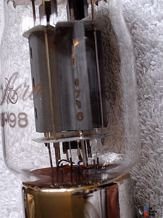 Gold Aero KT88-98 Fully Matched Quad (4 Tubes) 24-HR Burn-In Photo ...