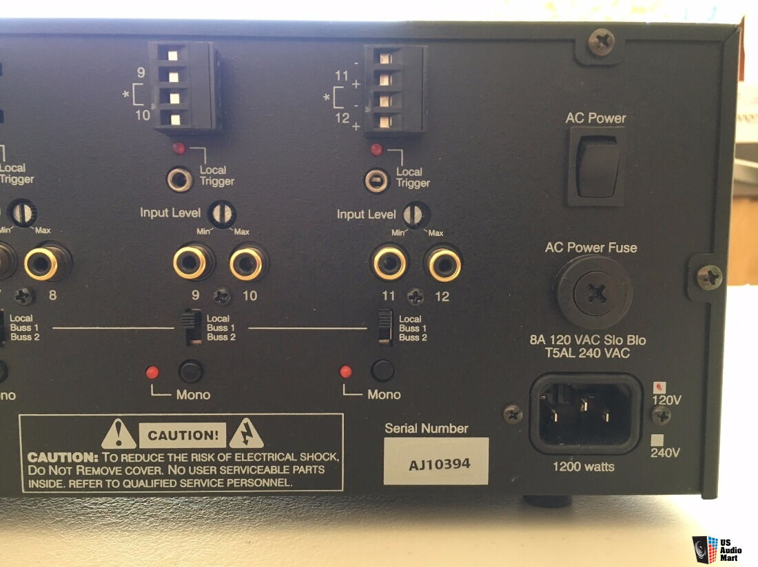 Audio Control Architect 660 12 Channel Amplifier Photo #1688740 - US ...