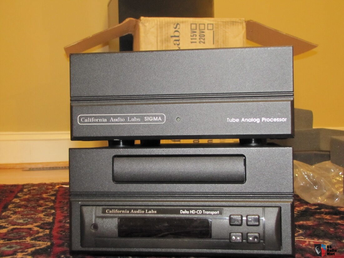 California Audio Labs (CAL) Delta HD CD Transport and Sigma Tube Analog ...