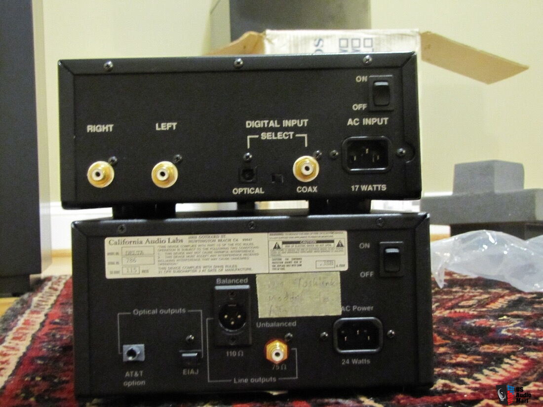 California Audio Labs (CAL) Delta HD CD Transport and Sigma Tube Analog ...