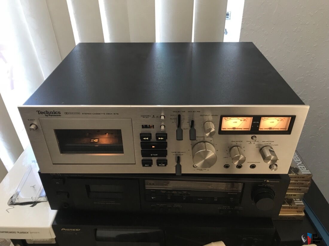 Beautiful Silver Face Technics RS-676US Stereo Cassette Deck by ...