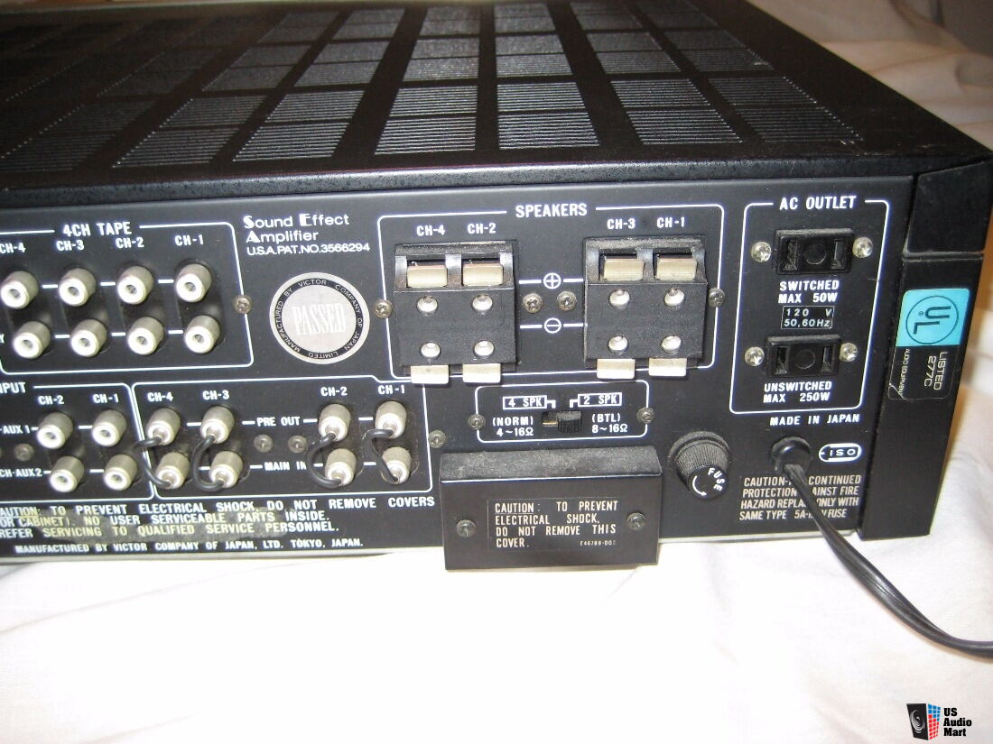 JVC 4VN-990 Integrated 4 CHANNEL Amplifier Photo #1702531 - UK Audio Mart
