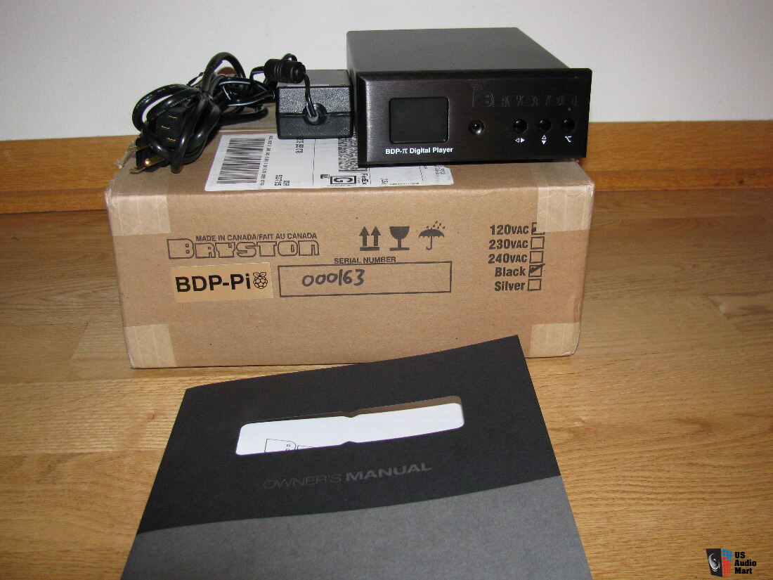 Bryston BDP-π in Black (Bryston-pi) For Sale - US Audio Mart