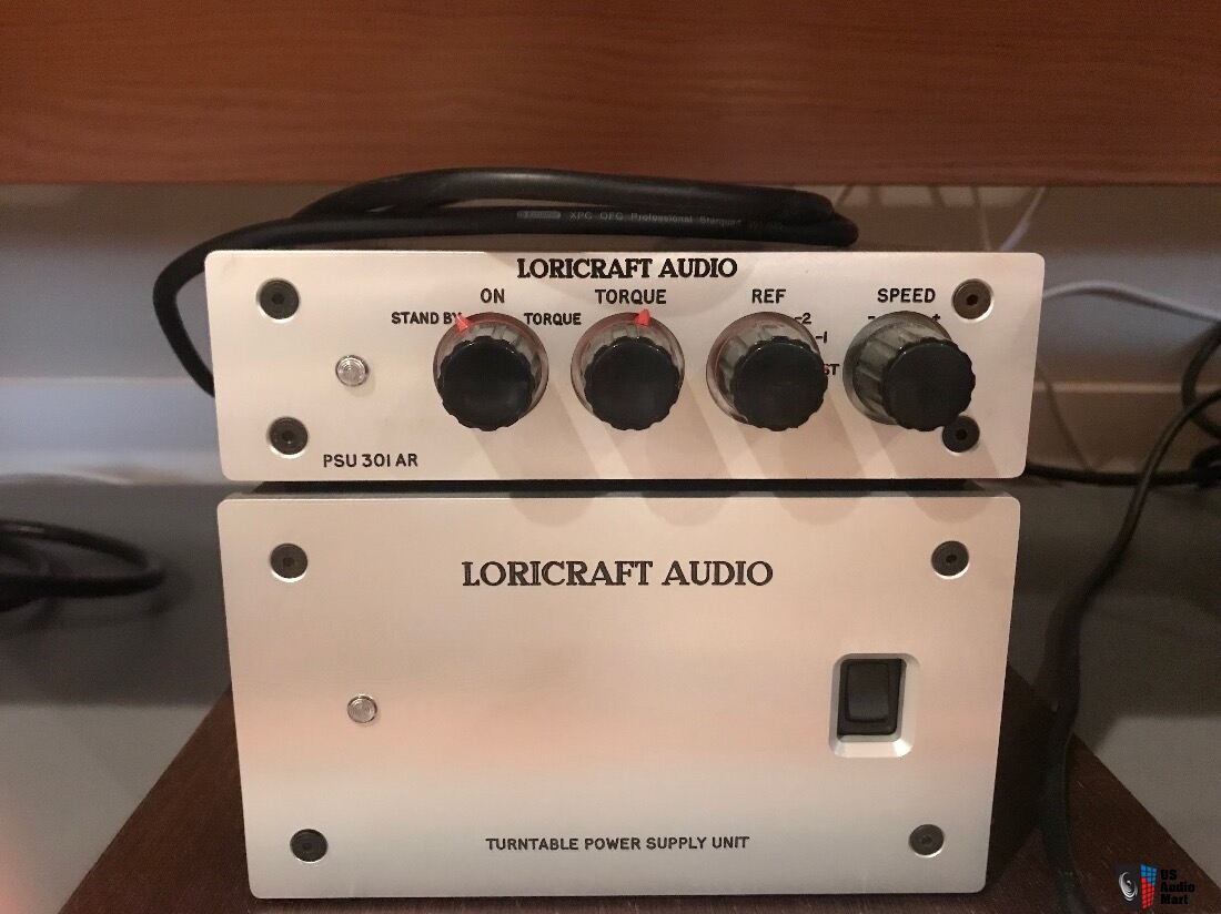 Steve Dobbins Garrard 301 with Loricraft Speed Controller and Power ...