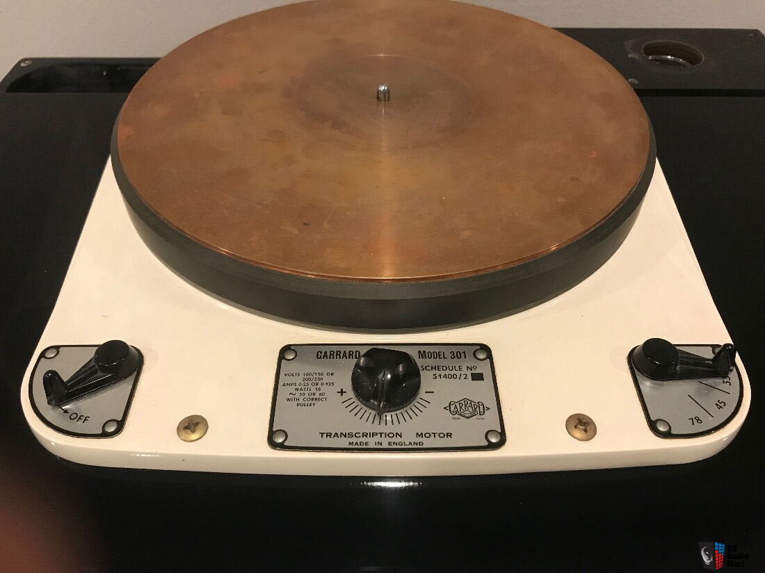Steve Dobbins Garrard 301 with Loricraft Speed Controller and Power ...