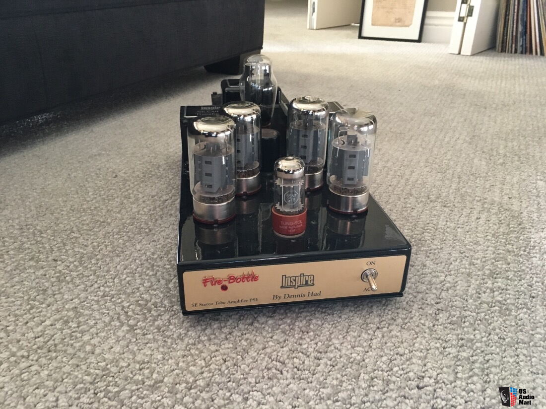Inspire PSE fire bottle amp amplifier hand-wired by Dennis Had Photo ...