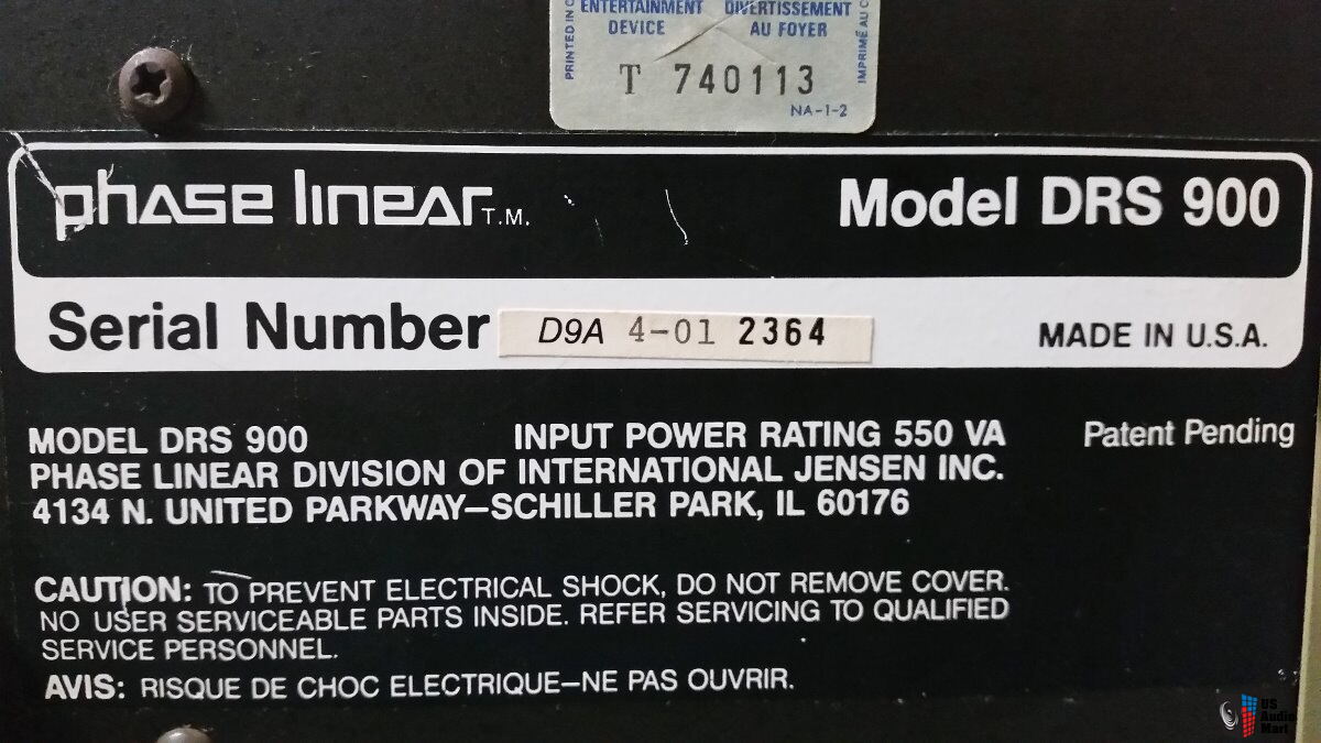 Phase Linear T5200 Tuner, DRS 250 Int. Amp, and DRS 900 Amp Photo ...