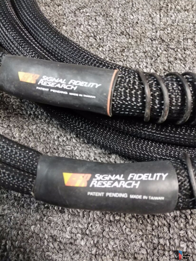 Signal Fidelity Research Speaker Cables formerly Sunny Cable 2.5 Meter ...