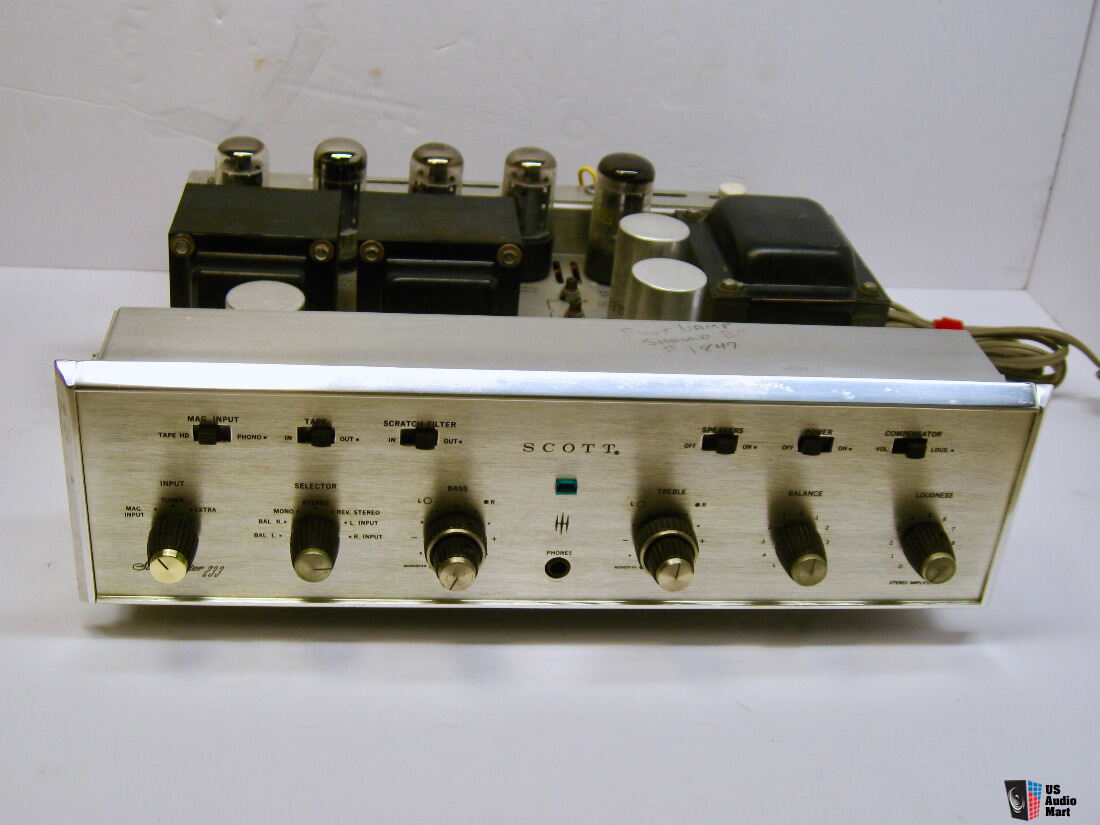H H Scott 233 integrated amplifier. Very nice. Free CONUS shipping ...