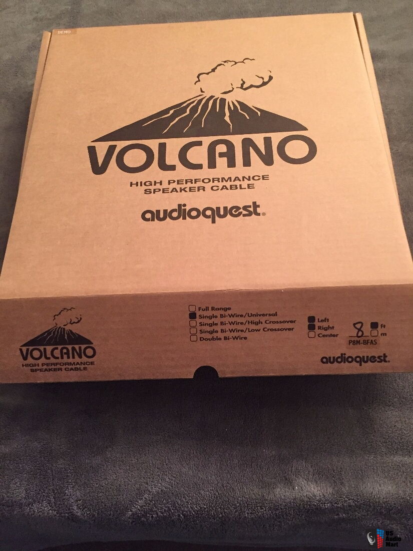 8ft Pair AudioQuest Volcano Speaker Cables Photo #1727822 - US Audio Mart