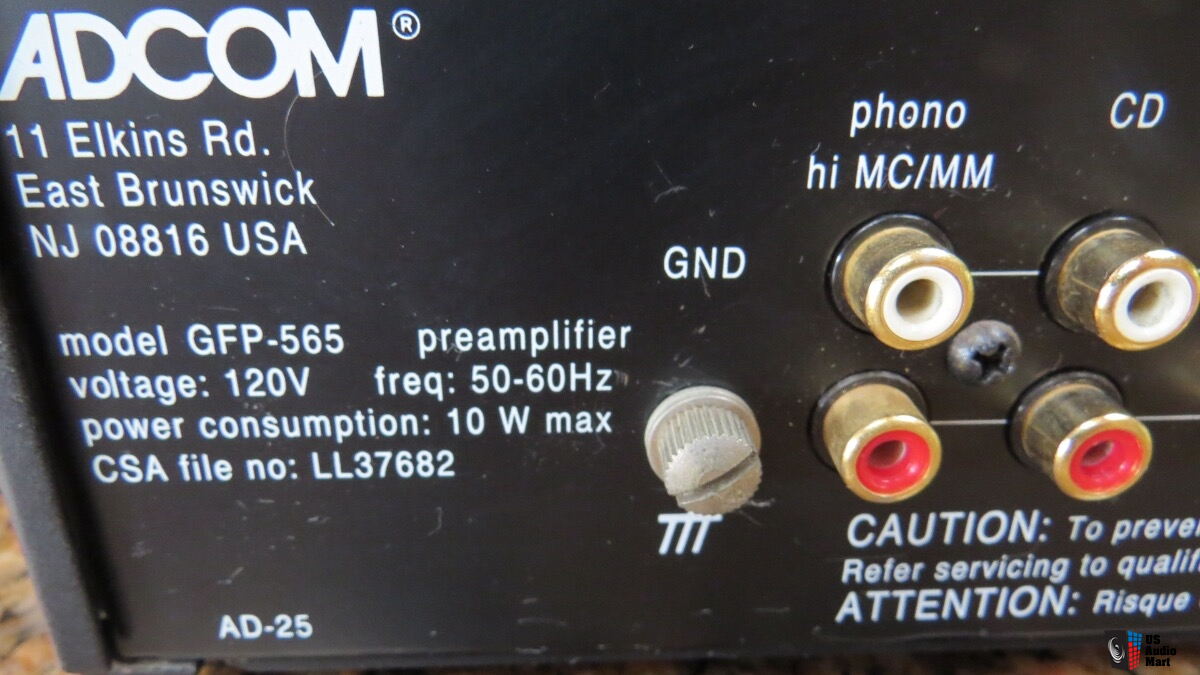 Adcom GFP 565 and GFA 555 II Photo #1708154 - UK Audio Mart