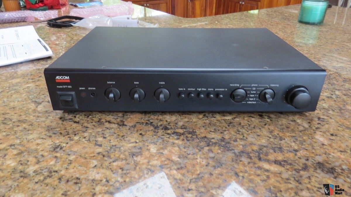 Adcom GFP 565 and GFA 555 II Photo #1730262 - US Audio Mart
