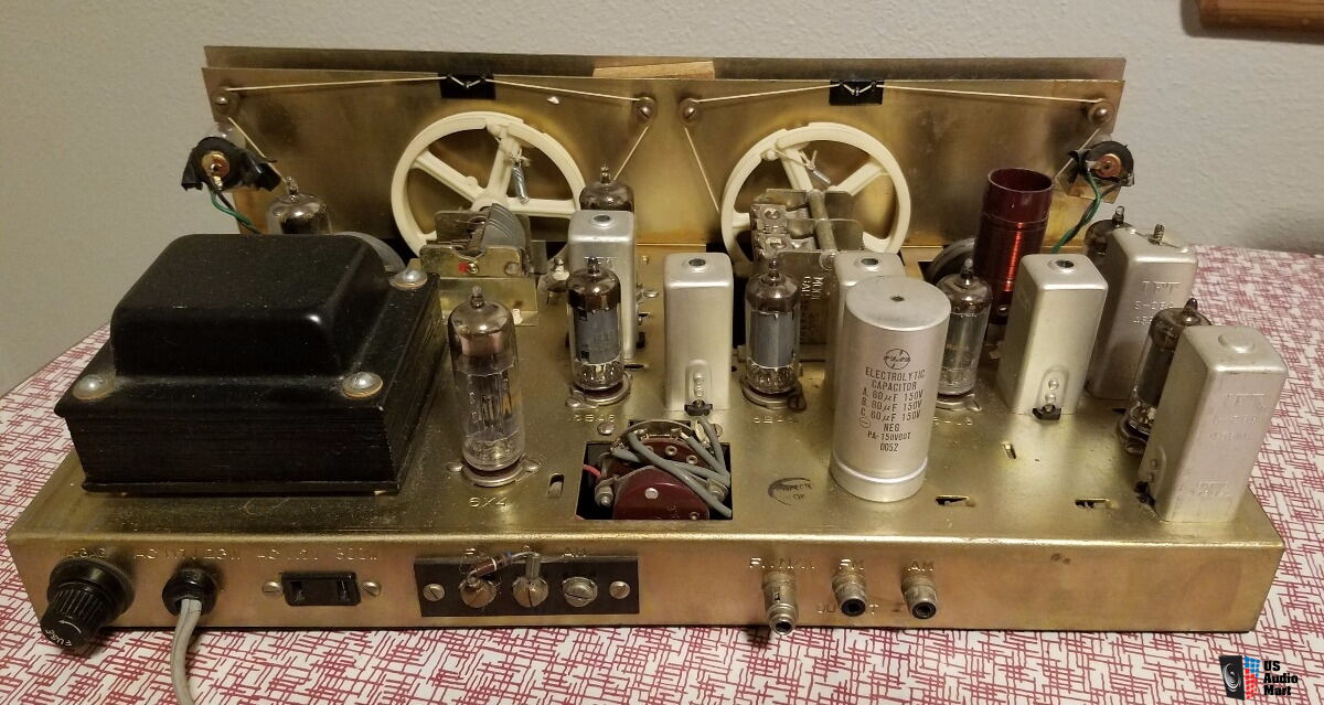 Vintage Tube AM FM Tuner, Olson RA-350, rare (1961), good working ...
