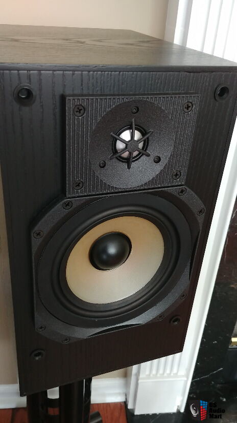 Black Paradigm Studio 20 Monitor Speakers and Premier J-60 Stands Photo ...