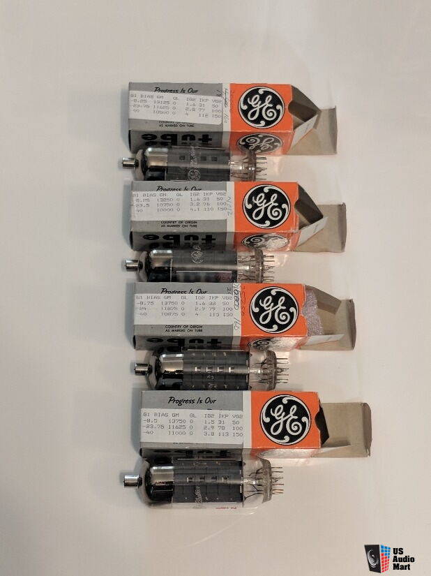 6LF6 (6MH6) Matched Quad Vacuum Tubes Counterpoint Futterman NYAL OTL ...