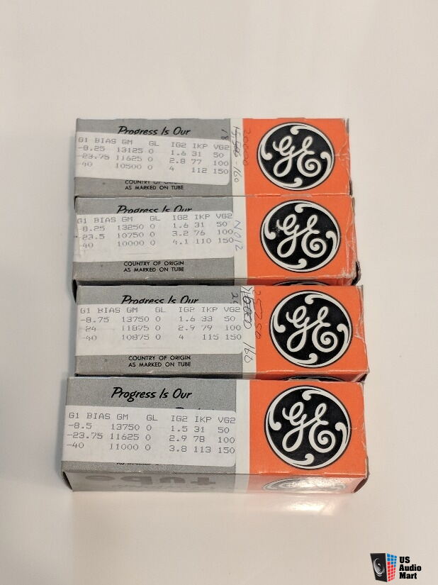 6LF6 (6MH6) Matched Quad Vacuum Tubes Counterpoint Futterman NYAL OTL ...