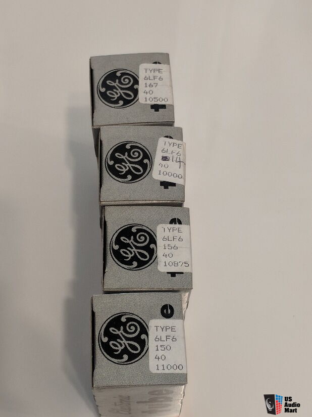 6LF6 (6MH6) Matched Quad Vacuum Tubes Counterpoint Futterman NYAL OTL ...