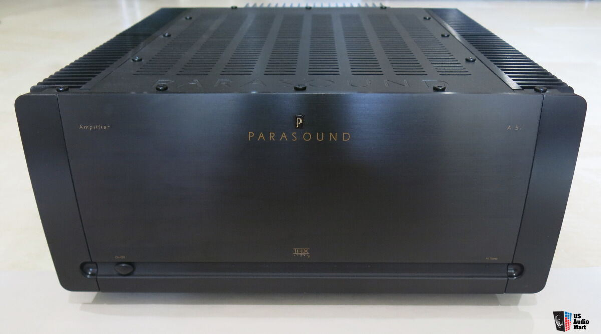 Parasound A51 - Five Channel Power Amplifier (5 x 250W) - Black For ...