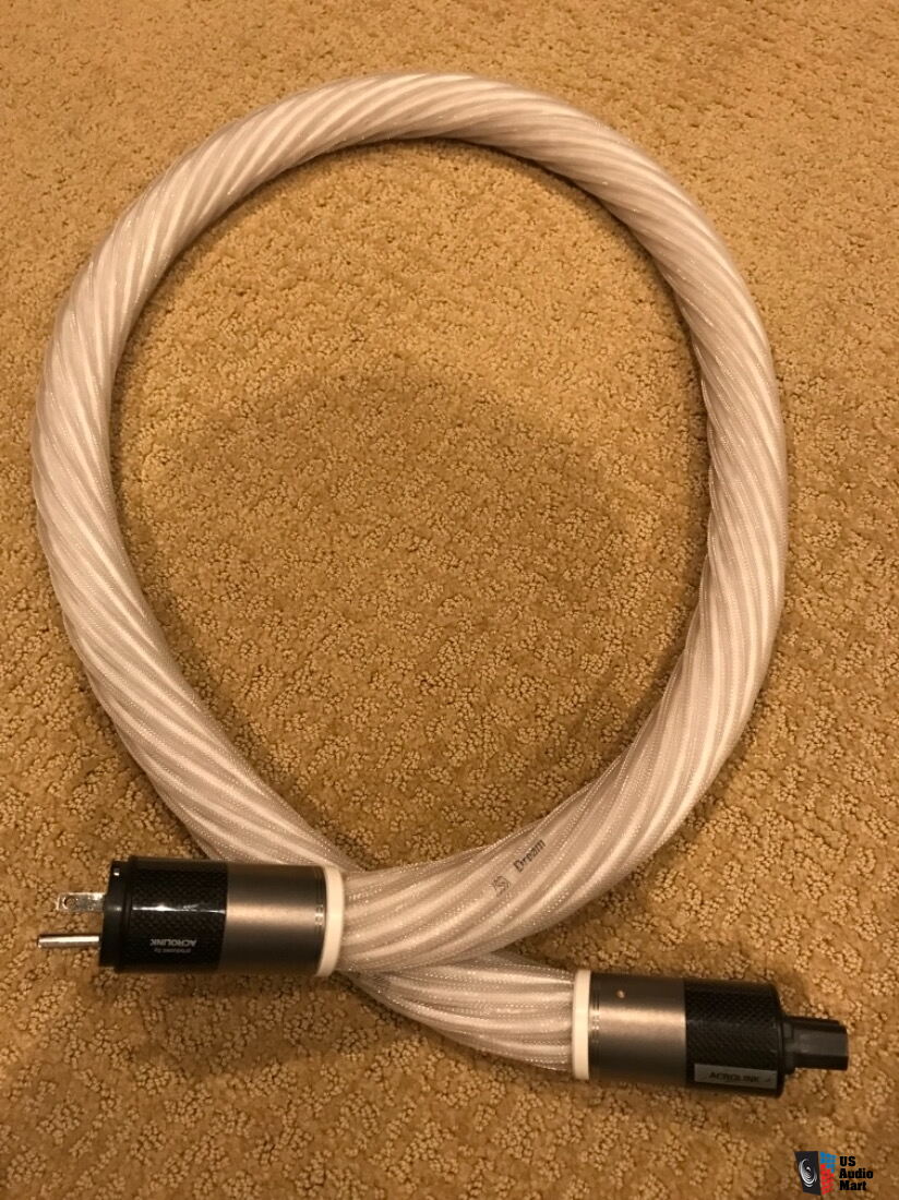 Stealth dream cord for preamp 1.5m 15 amps with acrolink connectors ...