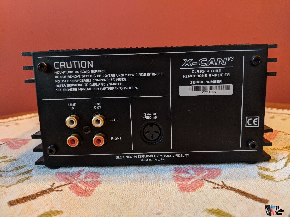 Musical Fidelity X-Can V3 Headphone Amplifier - Price Reduced Photo ...