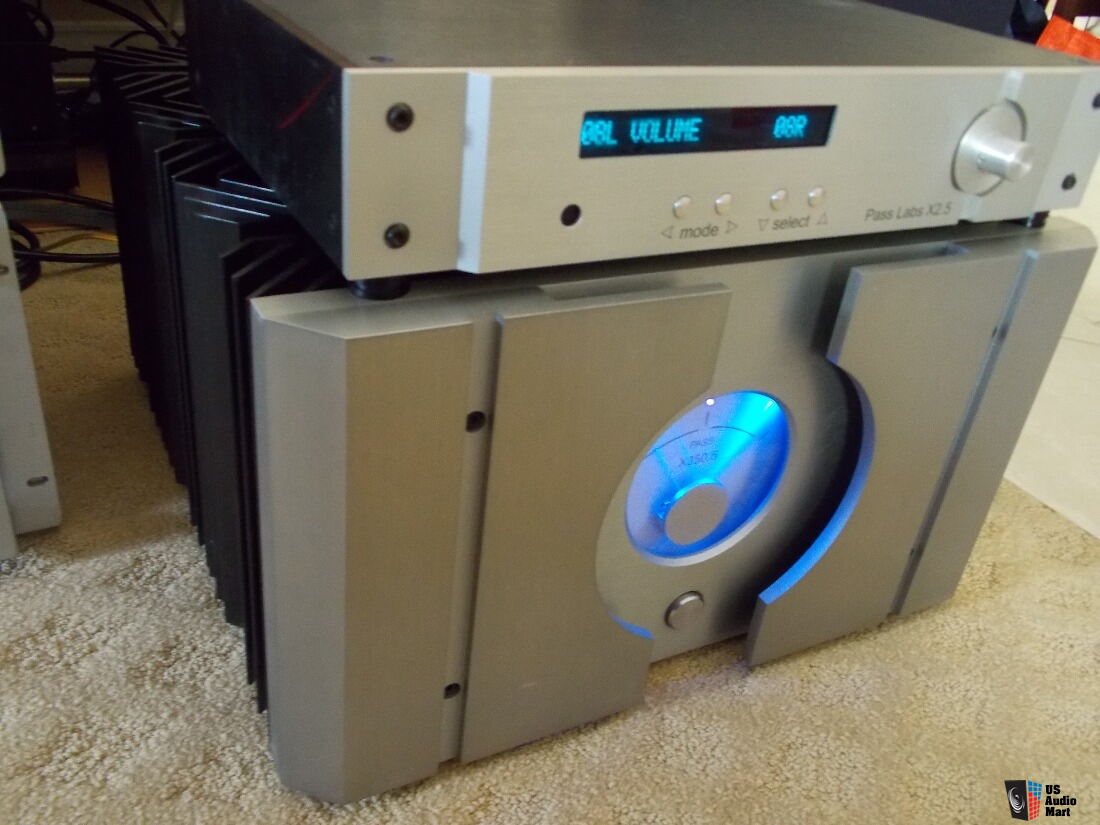 PASS LABS X350.5 Amplifier and X2.5 Preamplifier Photo #1767754 - US ...