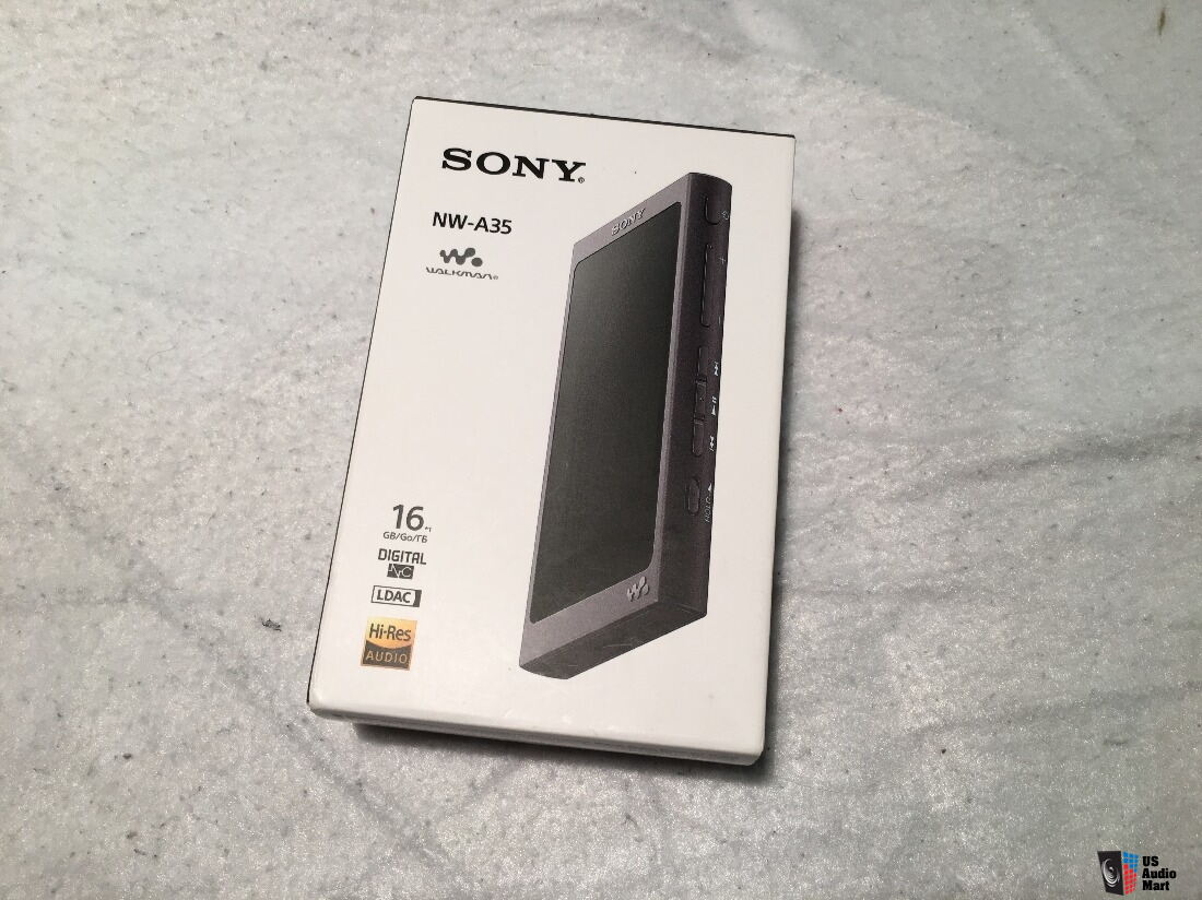 Sony NW-A35 High-resolution portable digital music player (Charcoal ...
