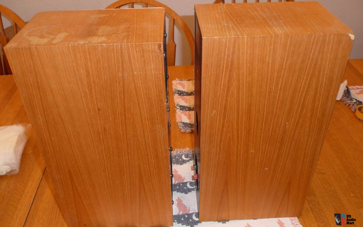 ProAc EBT Extended Bass Tablette Doublette Speaker Pair Teak Photo ...