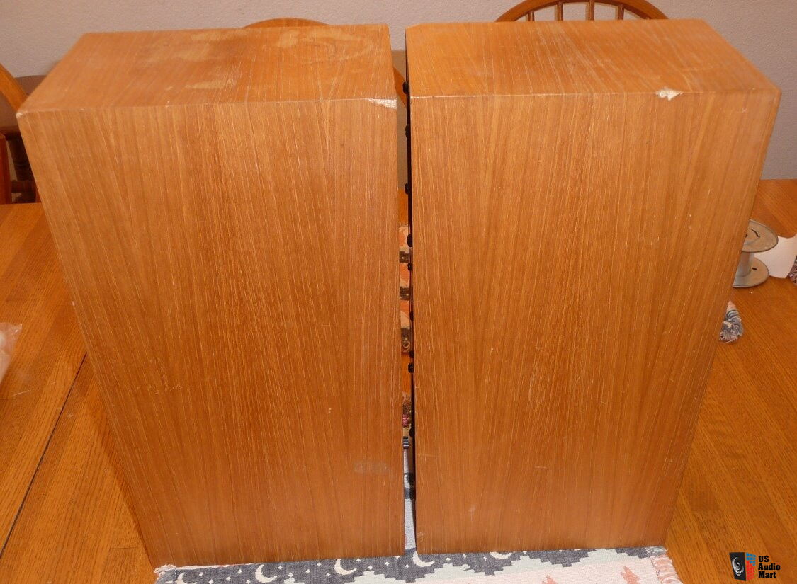ProAc EBT Extended Bass Tablette Doublette Speaker Pair Teak Photo ...