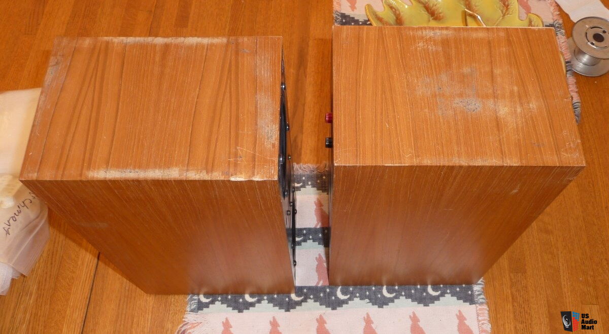 ProAc EBT Extended Bass Tablette Doublette Speaker Pair Teak Photo ...