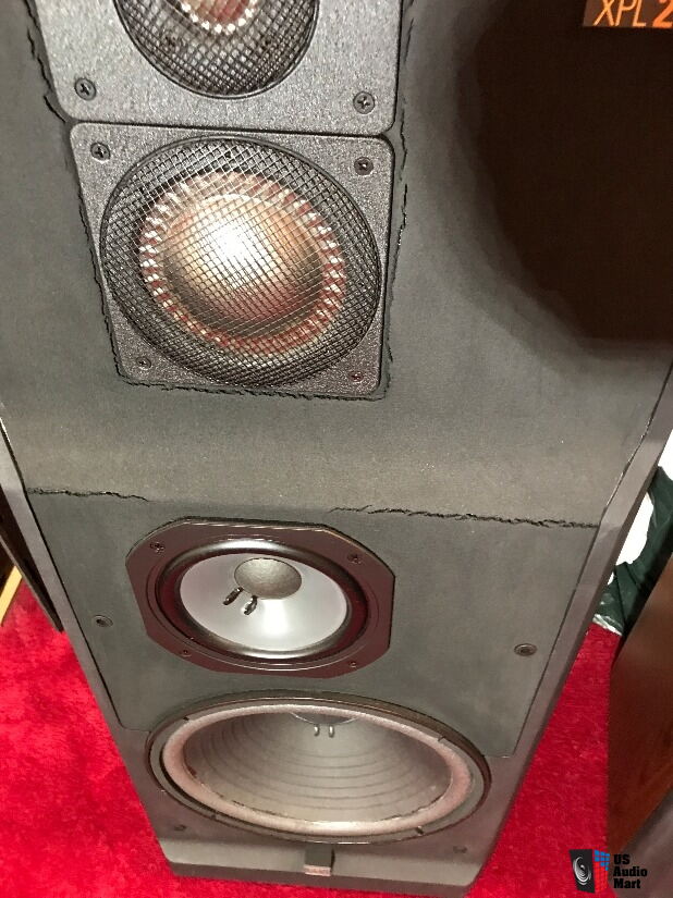 JBL XPL 200 Four Way Speaker System With Wood Grain Finish Photo ...