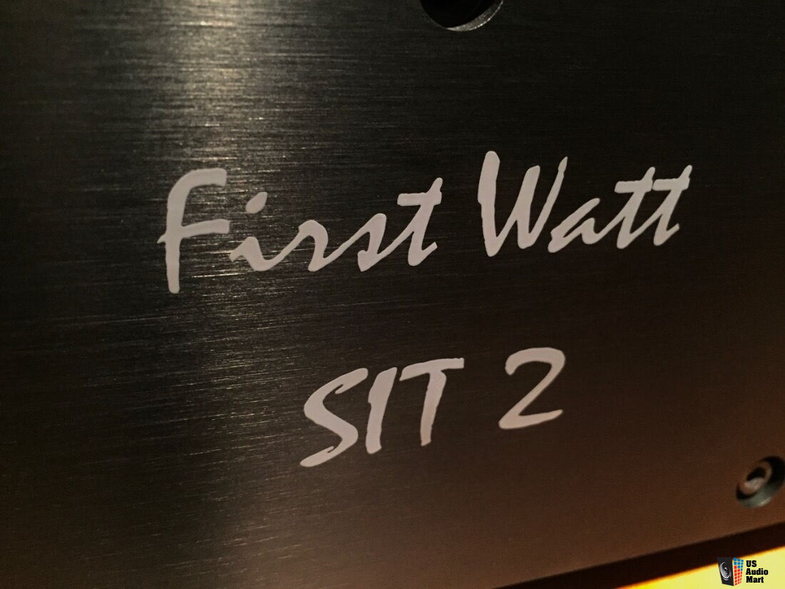 First Watt SIT-2 - Black Photo #1774177 - US Audio Mart
