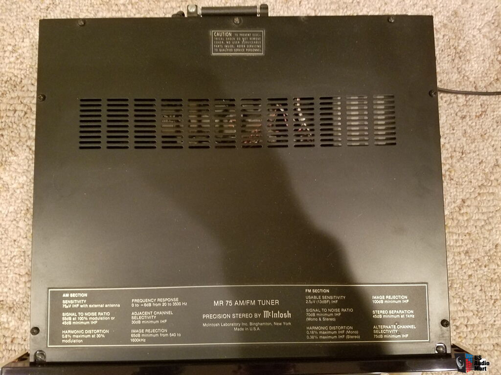 McIntosh MR-75 Tuner Photo #1775619 - US Audio Mart