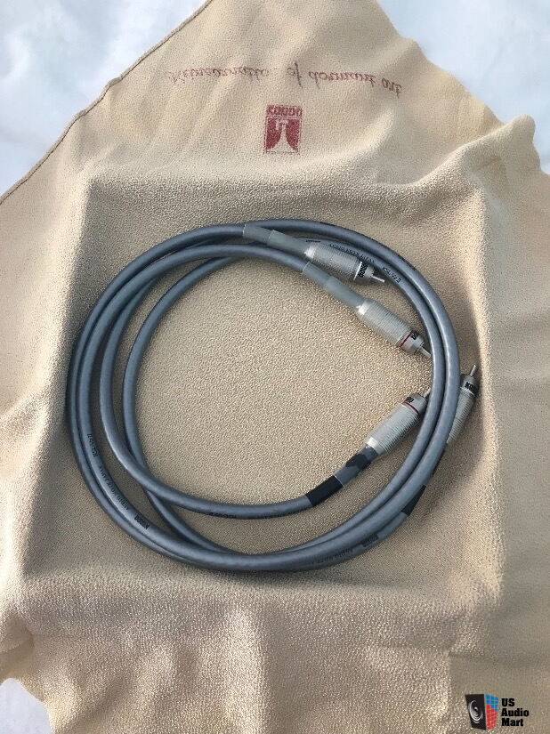 Audio Note Japan Kondo KSL VZ II 1m/3'3" Pure Silver Interconnect RCA ...