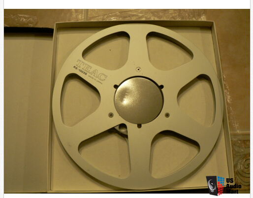 TEAC RE 1003S Silver 10.5" NAB Metal Reel - original For Sale - US ...