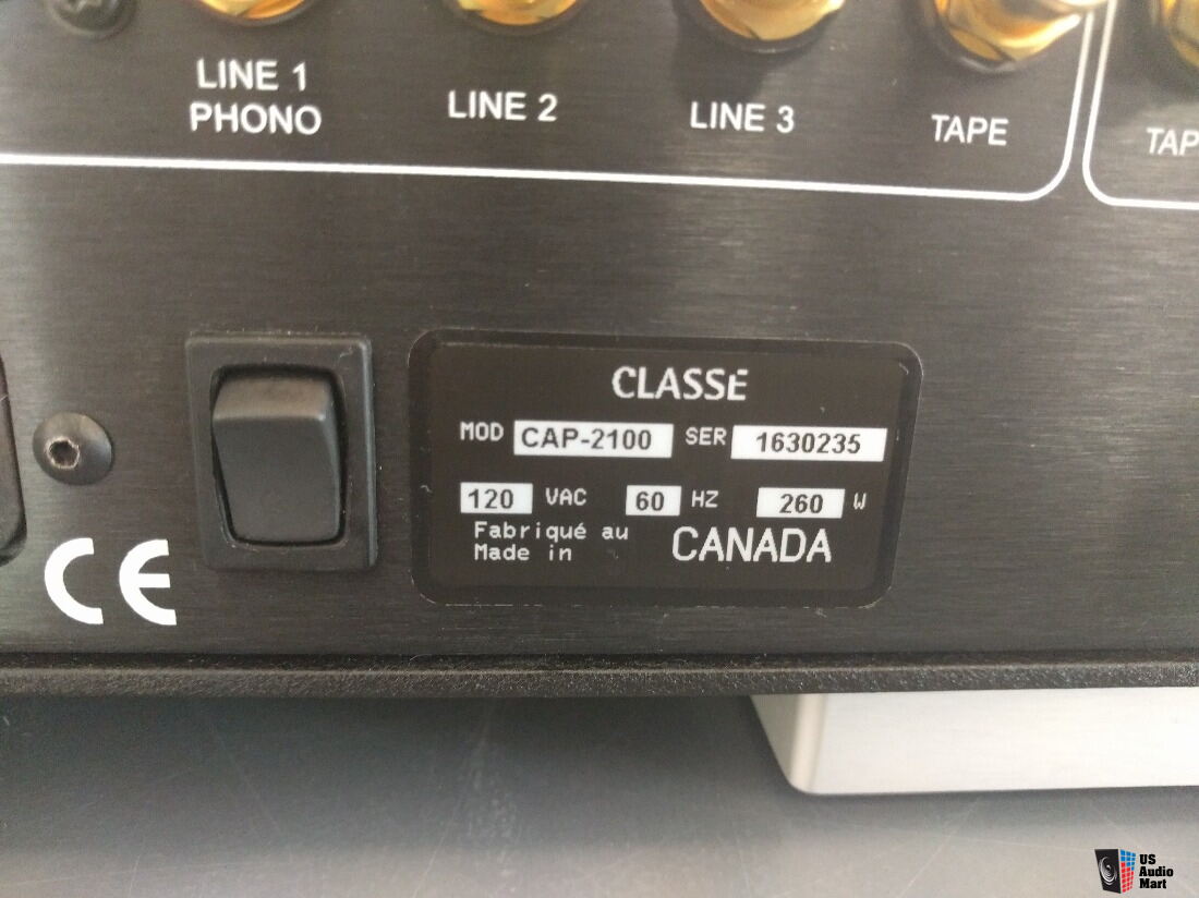Classe CAP-2100 2ch Integrated Powered Amplifier Photo #1785060 - US ...