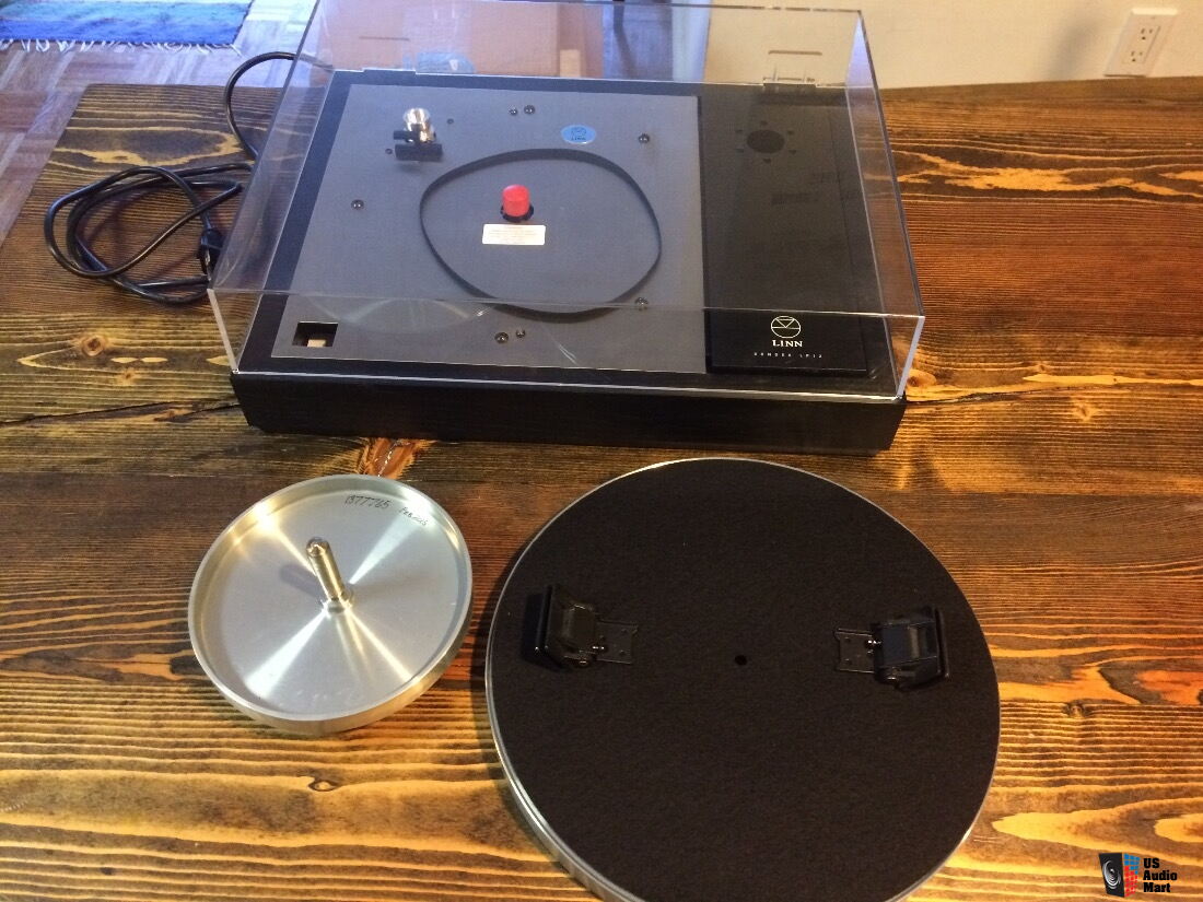 Linn Sondek LP12 Plinth (black ash) + Kore Sub-chassis + Trampolin Base ...