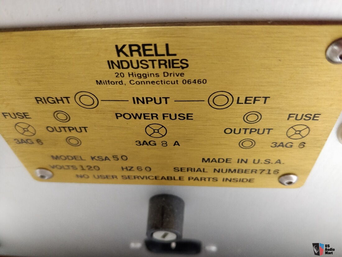 Krell PAM-3 Preamp & KSA50 Amp Photo #1789061 - UK Audio Mart