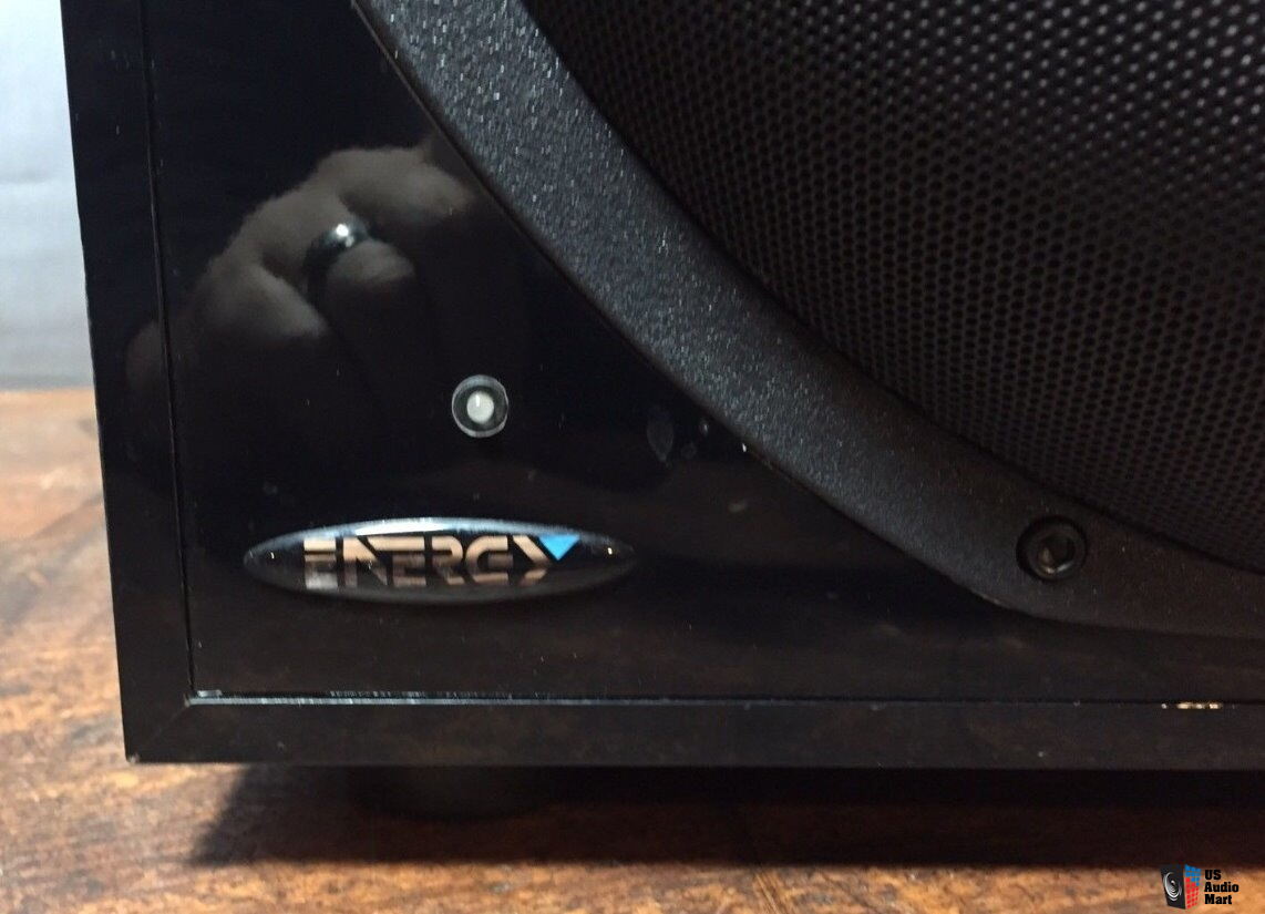 Energy MicroStar MS-12.1 Powered Subwoofer 1500 Watts! w/Black Piano ...
