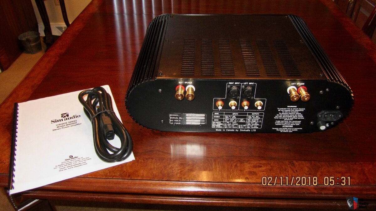 SimAudio Celeste W-4070 Stereo Amplifier Photo #1795409 - US Audio Mart
