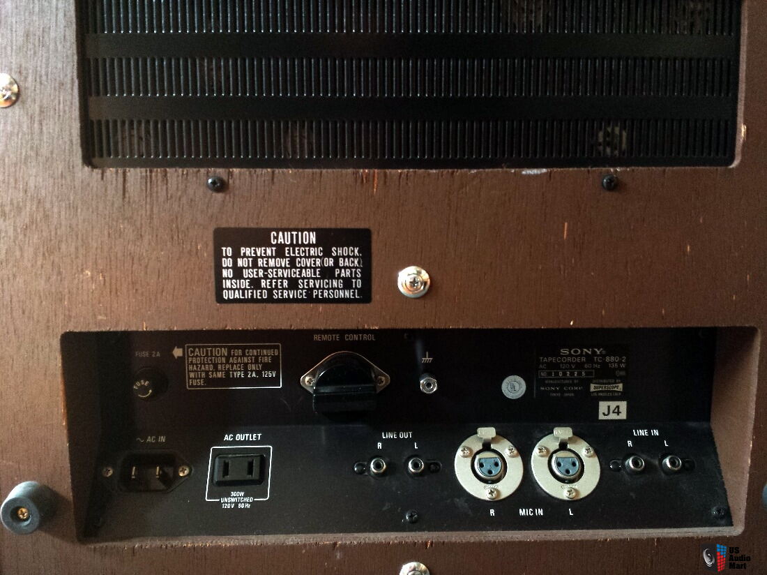 SONY TC-880-2 Reel to Reel Open reel Tape Deck RARE Japan + NAB HUBS ...